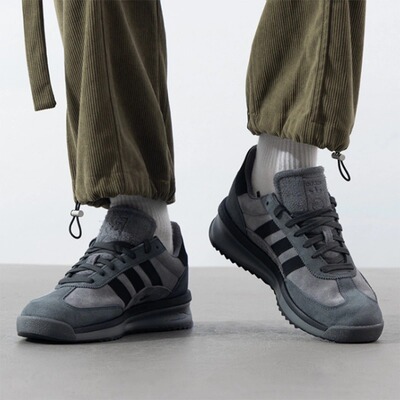adidas阿迪达斯三叶草T头鞋正品春男女SL 72 RTN复古跑步鞋JH5091