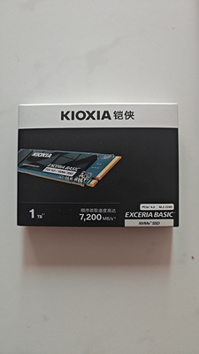 KIOXIA铠侠EXCERIA BASIC 1T 固态硬盘sf10 全新未开封 5年质保