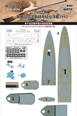 英国贝尔法斯特号轻巡1942
