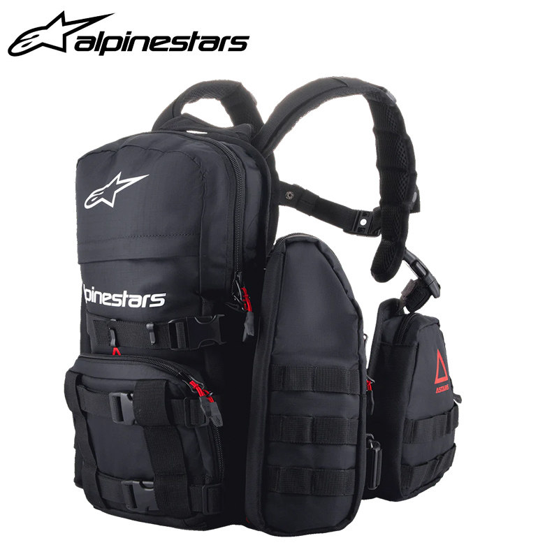a星alpinestars越野摩托车骑行水袋速降户外骑行背包3升战术马甲