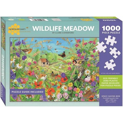 现货包邮 英国Otter House进口益智拼图76742野生动物草甸1000片