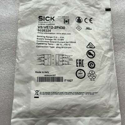 VSVE12-2P430对射传感器 6026224议价