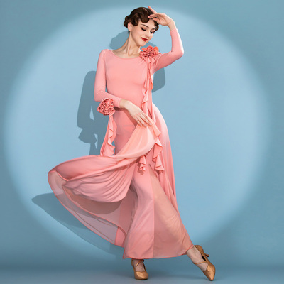 以花作裳2638成人摩登舞裙