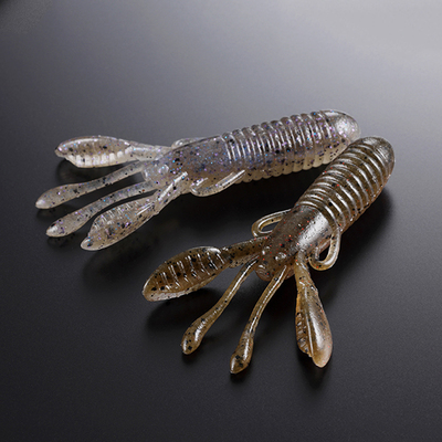 日本高比重沉水路亚软饵虾新品