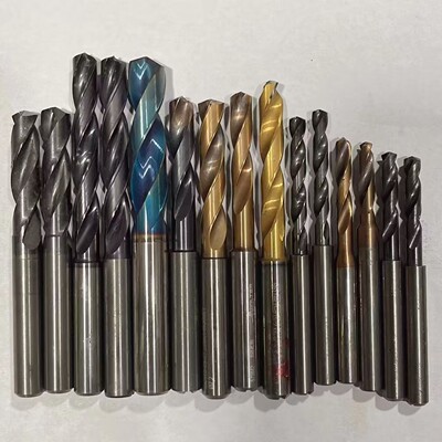 新款硬质合金外冷进口麻花钻头