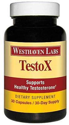 TestoX All-Natural Dietary Supplement Testosterone Booster.