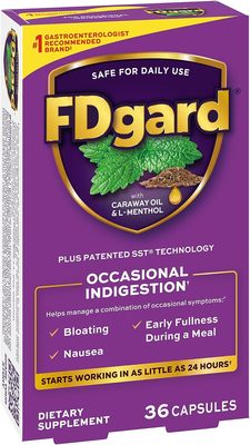 美国代购FDgard Gut Health Supplement Indigestion Nausea