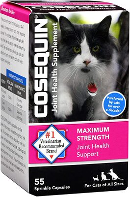 Nutramax Cosequin Sprinkle Capsules for Cats，55 Count