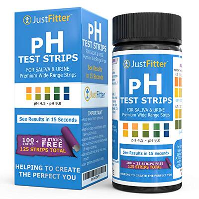 pH Test Strips for Testing Alkaline and Acid Levels in the B