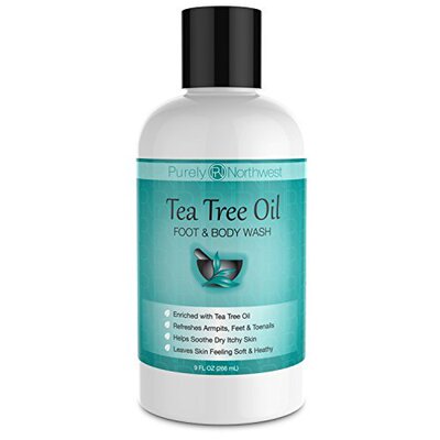 美国代购Antifungal Tea Tree Oil Body Wash, Helps Athletes F