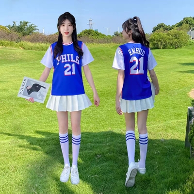 啦啦队服装女团成人篮球宝贝拉拉队学生啦啦操青春活力舞蹈表演服