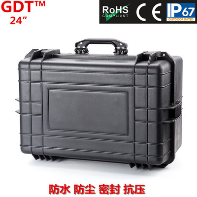GDT安全箱24寸航空仪器车载手提切割海绵塑料箱防水抗压密封包邮