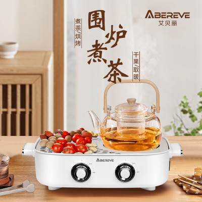 电陶炉煮茶器家用多功能围炉煮茶炉办公室烧水电茶炉ABL-WL808