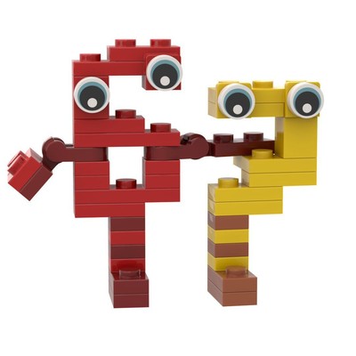 67数字积木steal a brainrot窃取脑腐游戏拼装积木益智玩具礼物