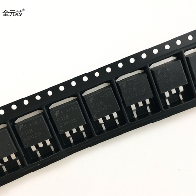 FDB33N25 原字原码编带质量好 液晶常用MOS场效应管 贴片TO263