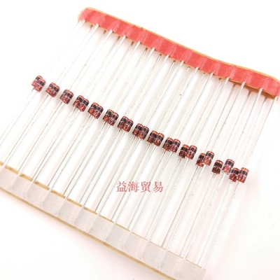 稳压二极管1N4746A IN4746A 直插玻璃 1N4746稳压管 1W18V IN4746