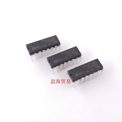 M74HC595B1 芯片IC集成块 全新原装 8位寄存器 锁存器  直插DIP16