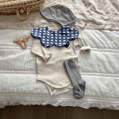 新生儿婴儿包屁衣春秋款爱心超萌包屁哈衣连体衣男女宝宝外出爬服