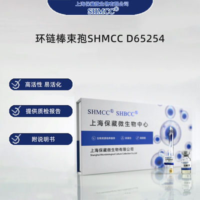 环链棒束孢SHMCC D65254 0代标准菌种冻干粉