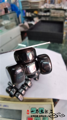 hematite赤铁裸石不定形把玩件