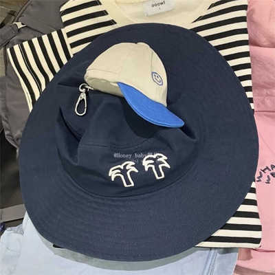 直邮正品椰树户外抽绳遮阳渔夫帽