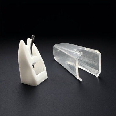 黑胶片唱片机唱针高度风唱针白色