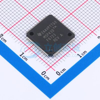 原装正品 MSP430F6723IPNR 封装LQFP-80(12x12) 单片机(MCU/MPU/S