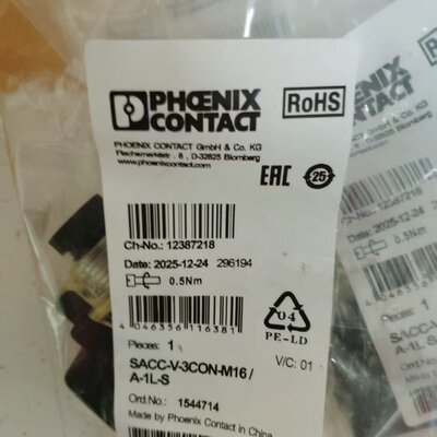 议价PhoexConta继电器SACC-V-3CON-M16/A-1L-S