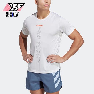 阿迪达斯男士运动休闲T恤