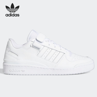 Adidas/阿迪达斯正品三叶草男子魔术贴板鞋新款经典休闲鞋FY7755