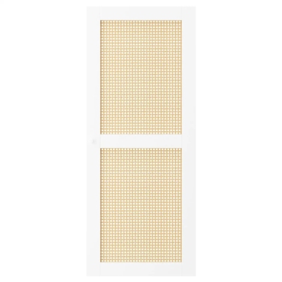 宜家霍加达尔柜门白色/竹编40x97厘米收纳柜子整理柜壁柜国内代购