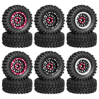 1.2寸轮毂轮胎(可调节负值数)1/18 TRX4M 1/24 SCX24 FMS#LF0035