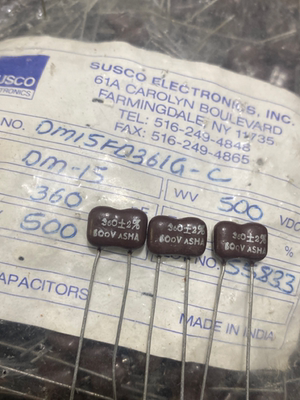 360PF可代330500V银云母电容器