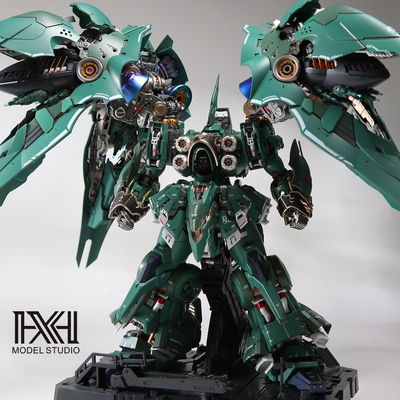星海板喷 阿克西斯 大青椒 刹帝利机甲 1/100 成品拼装模型预涂装