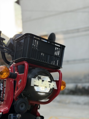 适用于本田幼兽CC110改装大灯护罩复古越野改装配件防水新款盆栽