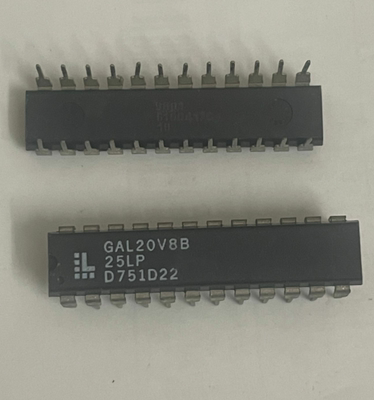 全新原装现货 GAL20V8B GAL20V8B-25LP DIP-24 逻辑器 储存芯片