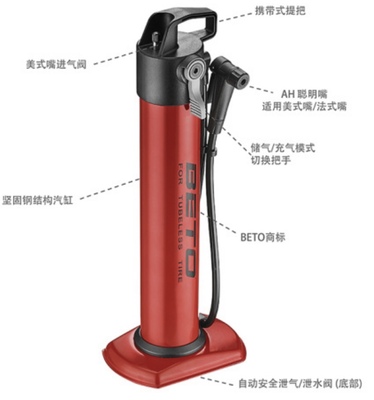 储气筒高压真空打气筒BETO高性能