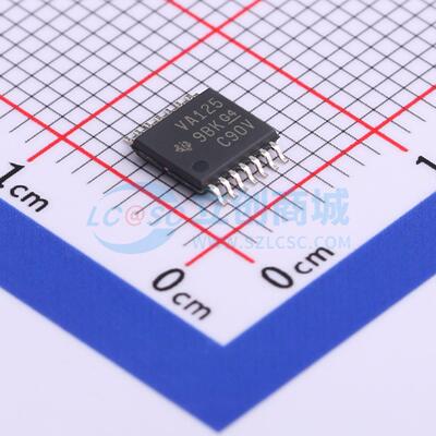 SN74ALVC125PWR TSSOP-14 缓冲器/驱动器/收发器TI (德州仪器) 全