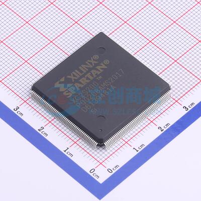 XC2S200-5PQG208I PQFP-208(28x28) 可编程逻辑器件(CPLD/FPGA)