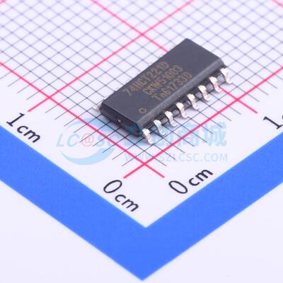 74HCT221D,112 SOIC-16 单稳态多谐振荡器 全新原装安世 元器件BO