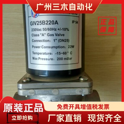 Greenlsland燃气电磁阀GIV50B220AGIV40B220A,15,GIV25B220A