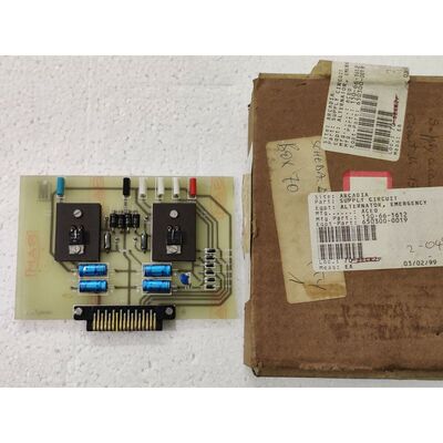 ACEO Supply Circuit 15066/1612 Alternator, Emergency 650300-
