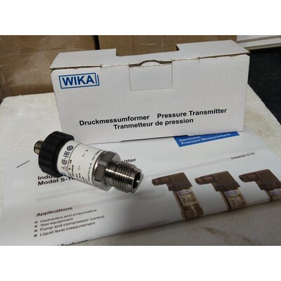 Wika S-10 -500 至 500 mBar 4-20mA 12183271 压力变送器传感器