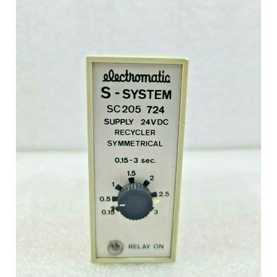 ELECTROMATIC S-SYSTEM SC 205 724 RECYCLER SYMMETRICAL 0.15-3