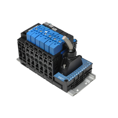 REXROTH MECMAN valve terminal 6x 5/2, 576 251 022 0, 24VDC,