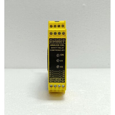 COMITRONIC-BTI AWAX26 XXL Safety Relay Used