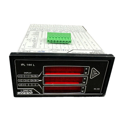 LOREME IPL 144 L 20VAC-DC/60VAC-DC ANALYSEUR DE RESEAUX ELEC