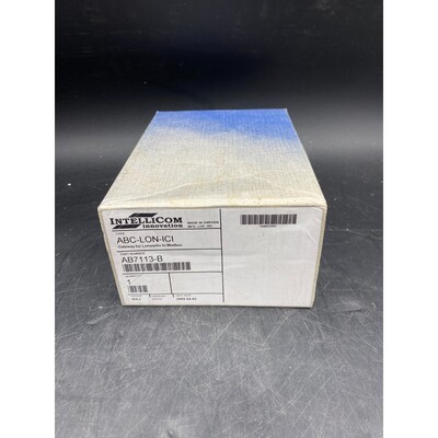 NEW INTELLICOM ABC-LON-ICI GATEWAY FOR LONWORKS TO MODBUS. A