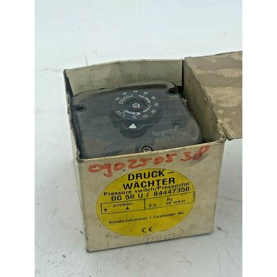 KROMSCHR?DER Pressostat DG 50 U