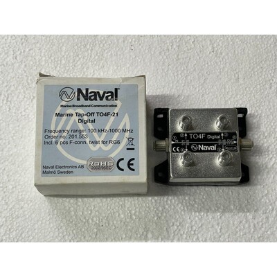 Naval Marine Tap-Off TO4F-21 Digital 100KHz-1000MHz